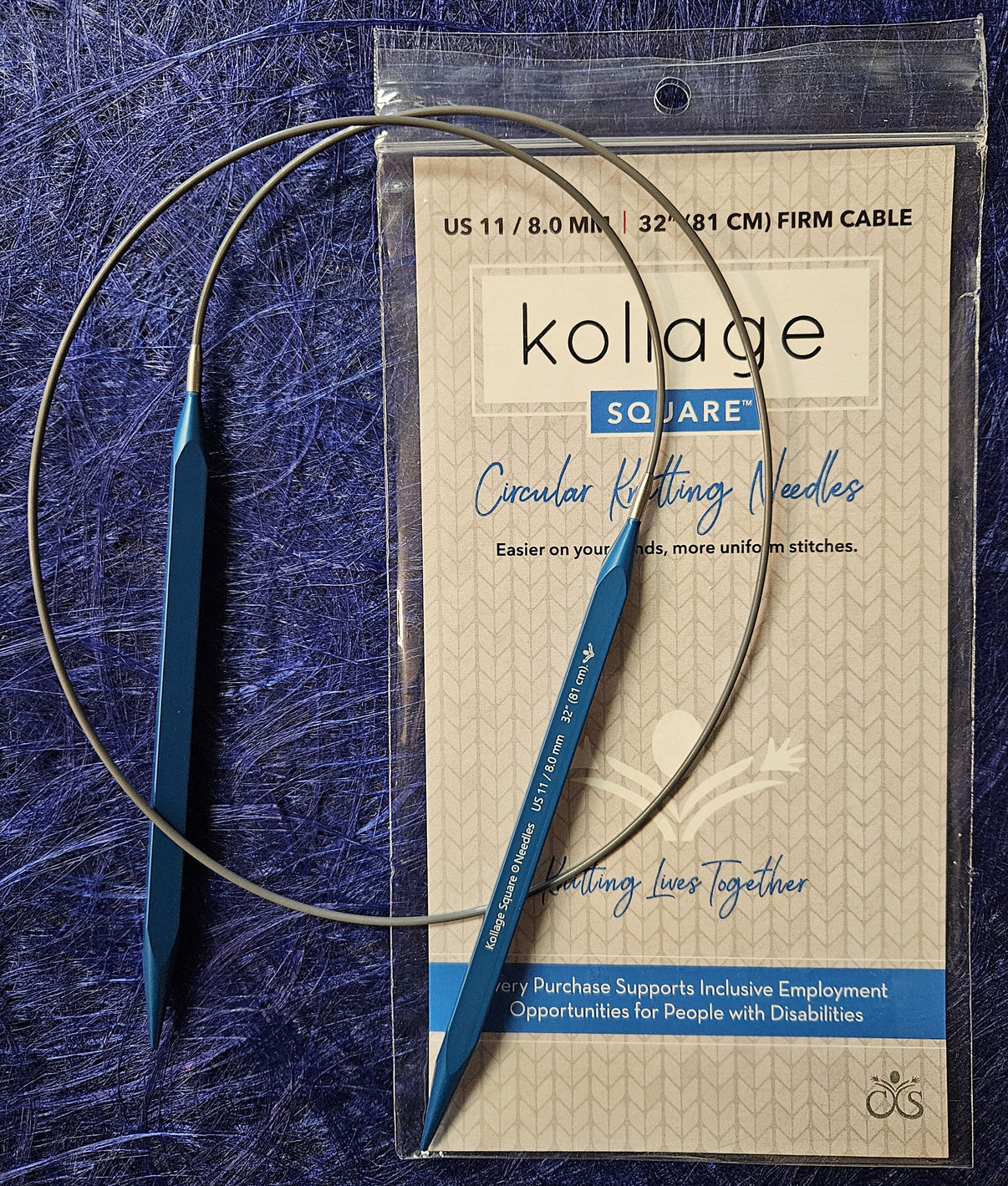 Circular needle - Blue Needles – Kollage SQUARE Needles Store