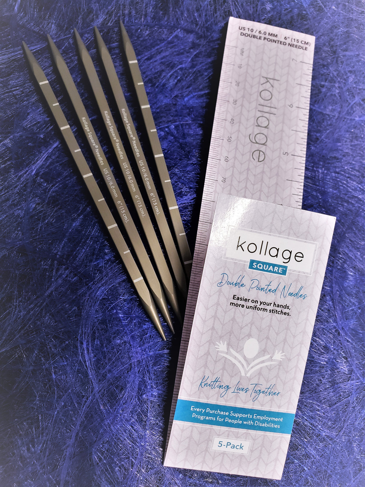 DPN - Needles 5 pack GREY – Kollage SQUARE Needles Store