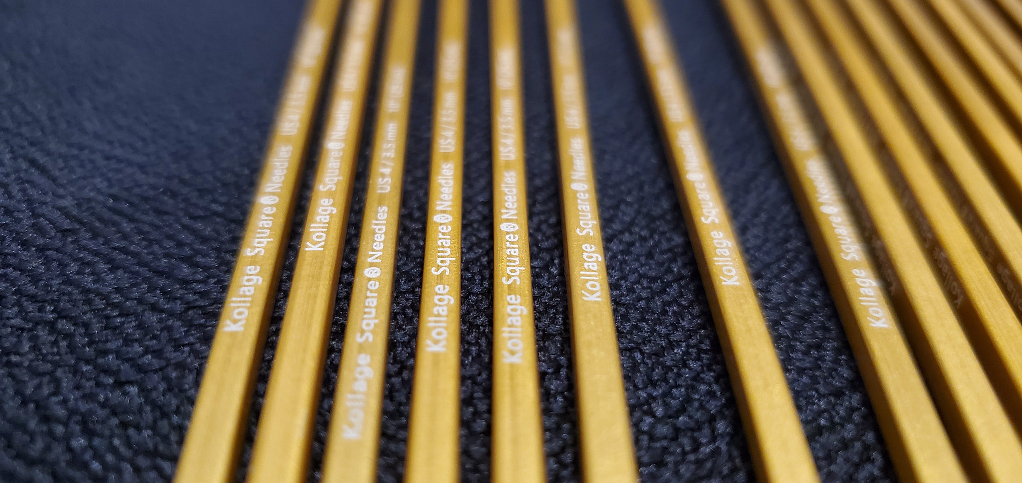 Straight Needle - GOLD or BLUE – Kollage SQUARE Needles Store